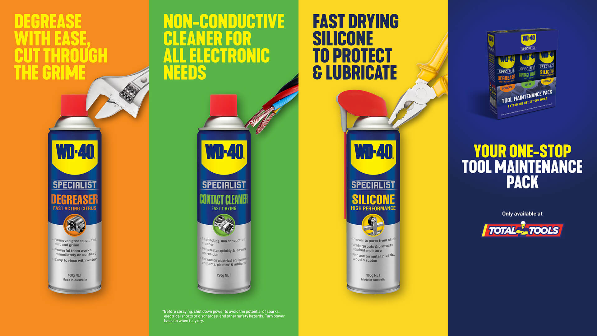 WD-40 Specialist Tool Maintenance Pack - WD-40 Australia